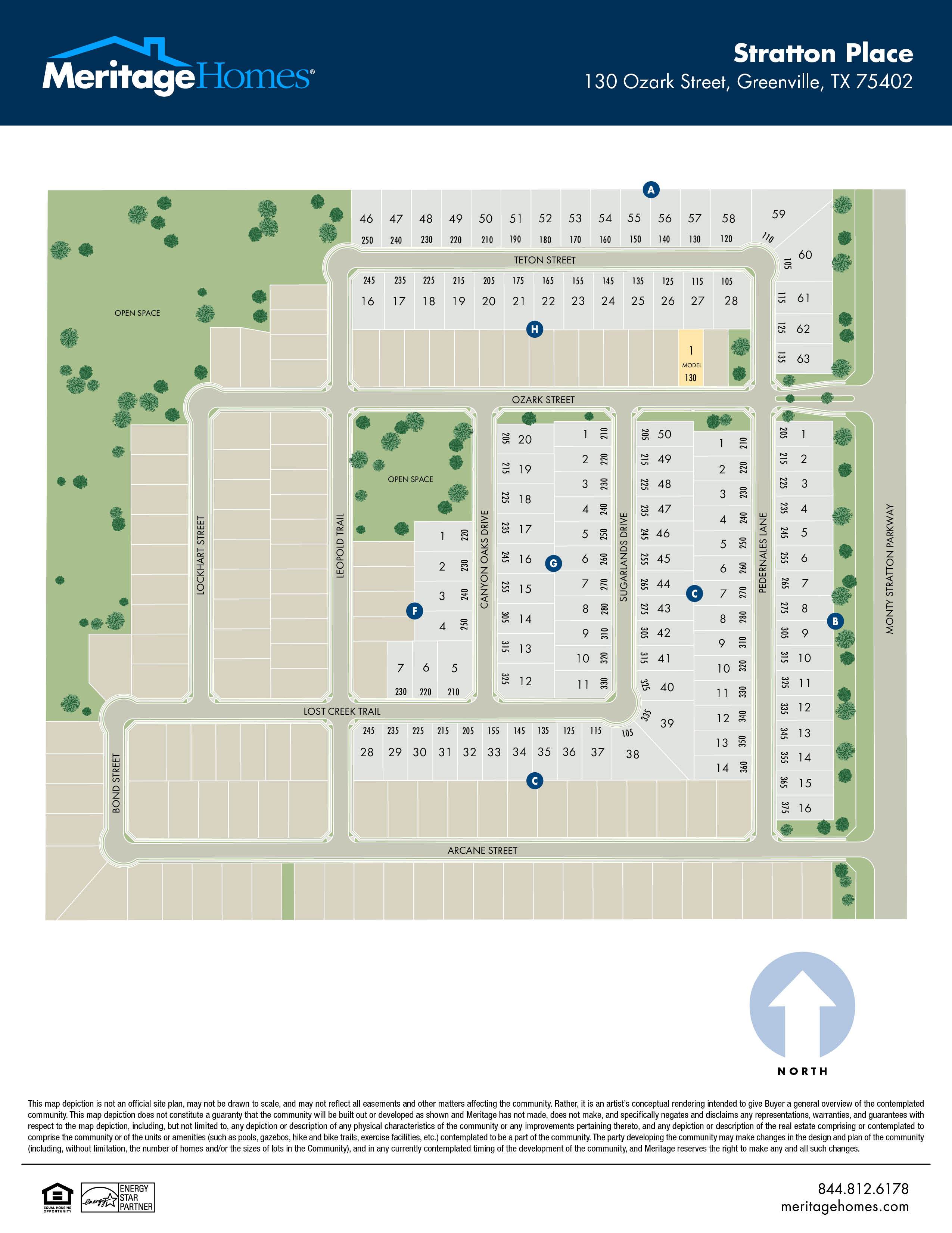 Stratton Place in Greenville, TX | New Homes by Meritage Homes