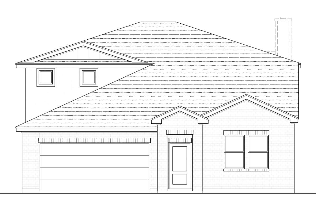 Madison Plan at Sage Hollow in Kyle, TX by Milestone Community Builders