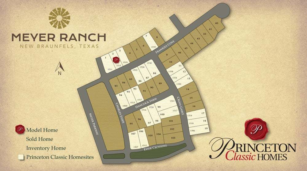 Meyer Ranch in New Braunfels, TX | New Homes by Princeton Classic Homes SA