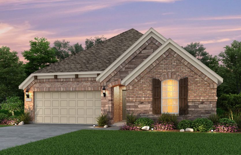 Dayton Plan at Mavera in Conroe, TX by Pulte Homes