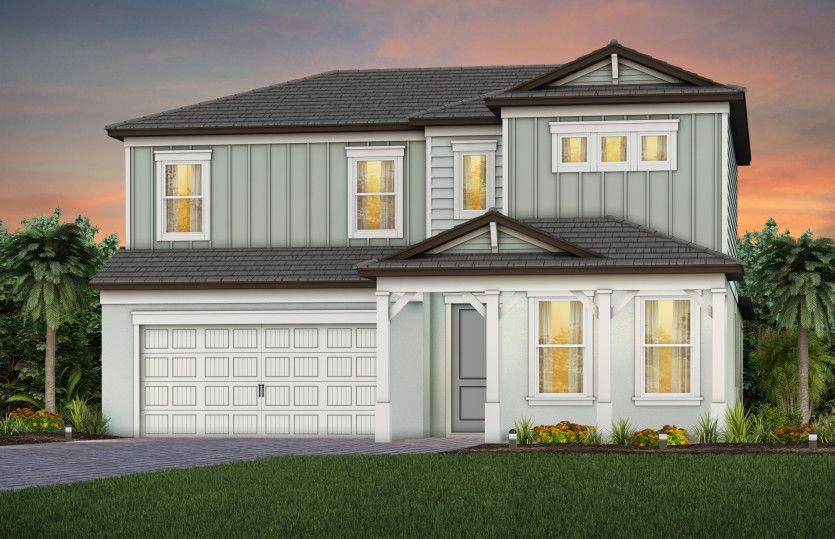 Coral Grand Plan at Two Rivers in Zephyrhills, FL by Pulte Homes