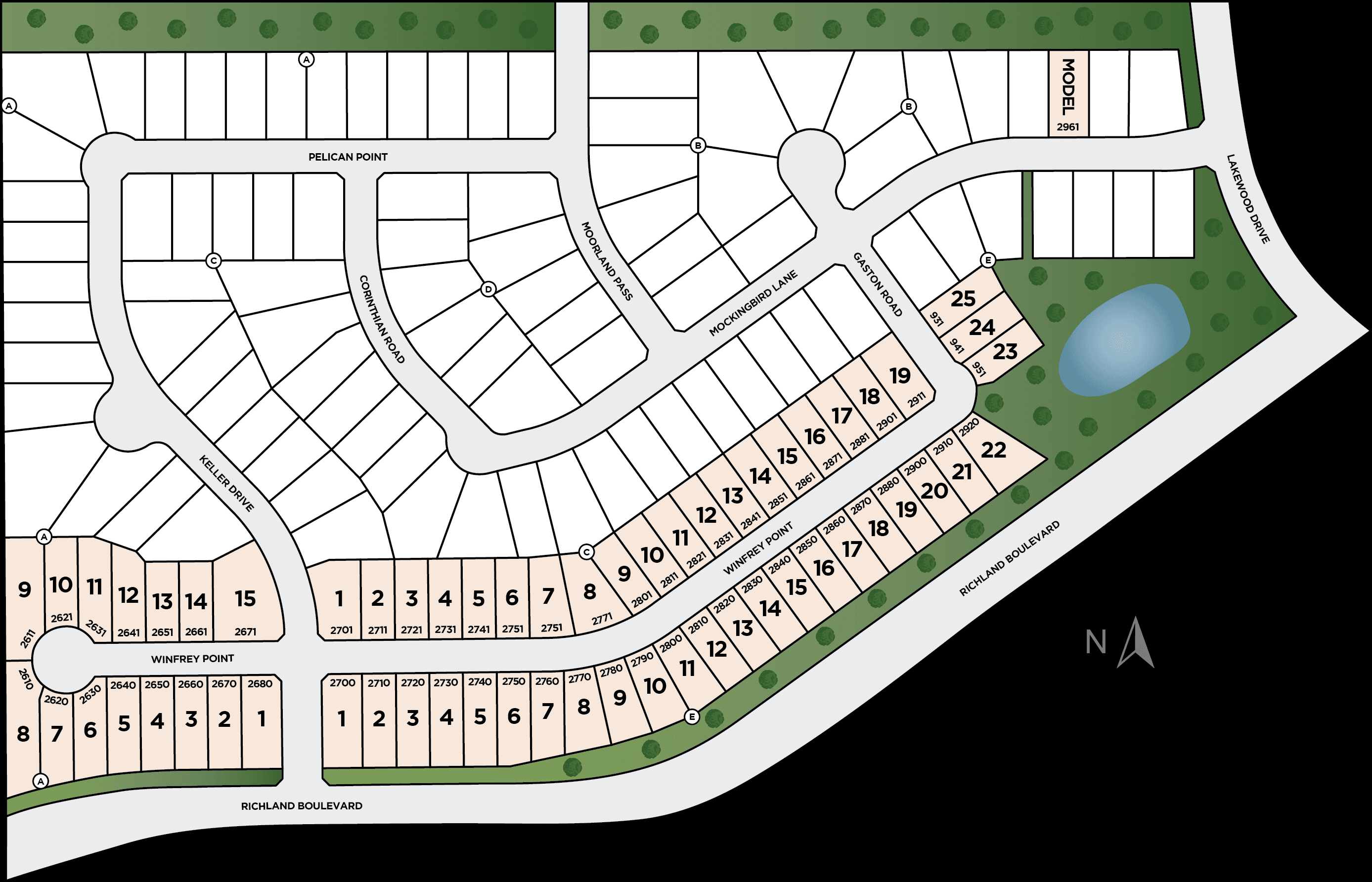 Brookhollow West in Prosper, TX - Shaddock Homes