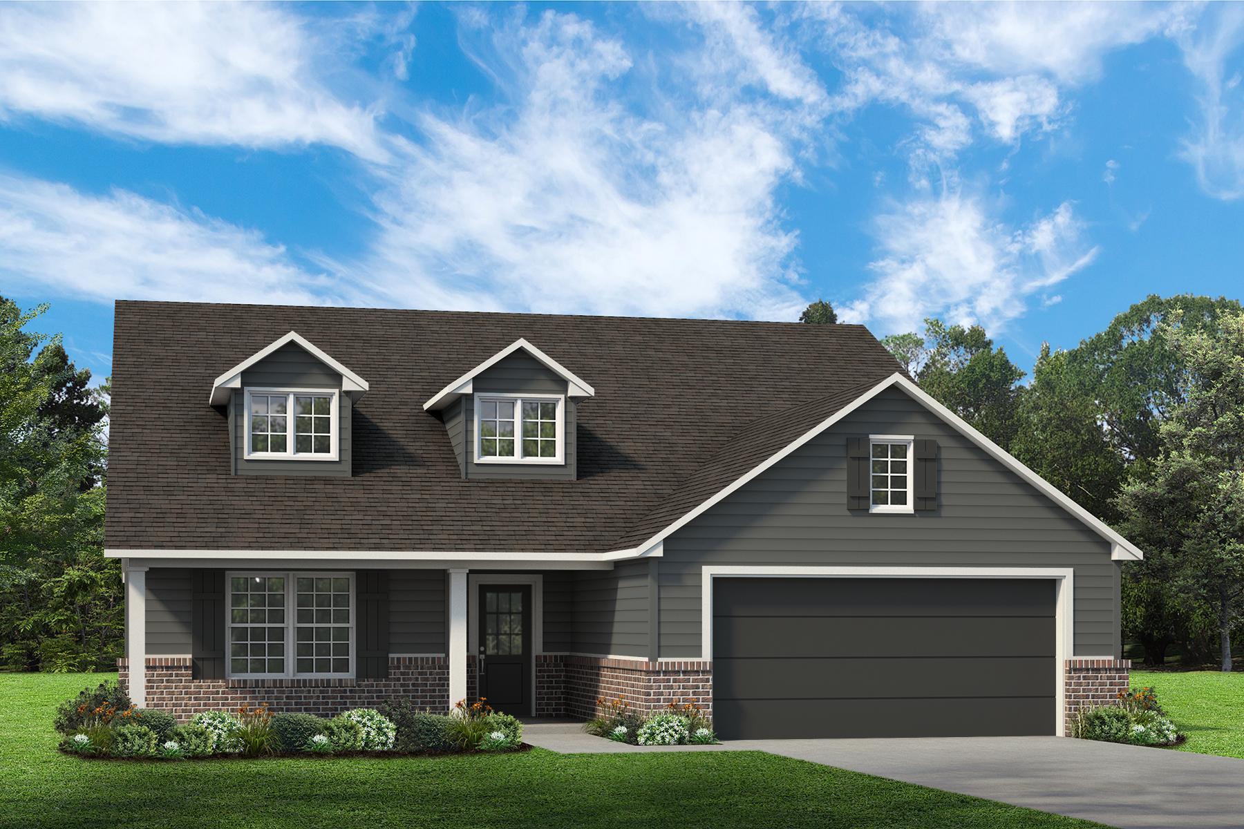 Wren Plan at River Crest in Bixby, OK by Simmons Homes