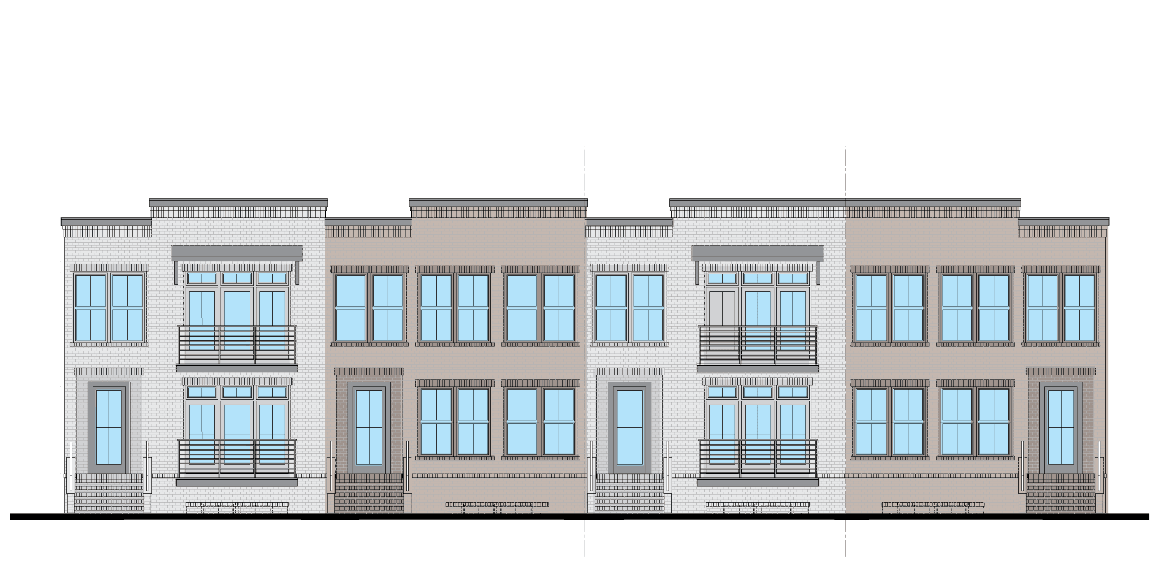 Hartwell Plan at Echo Park in Suwanee, GA by UnionMain Homes