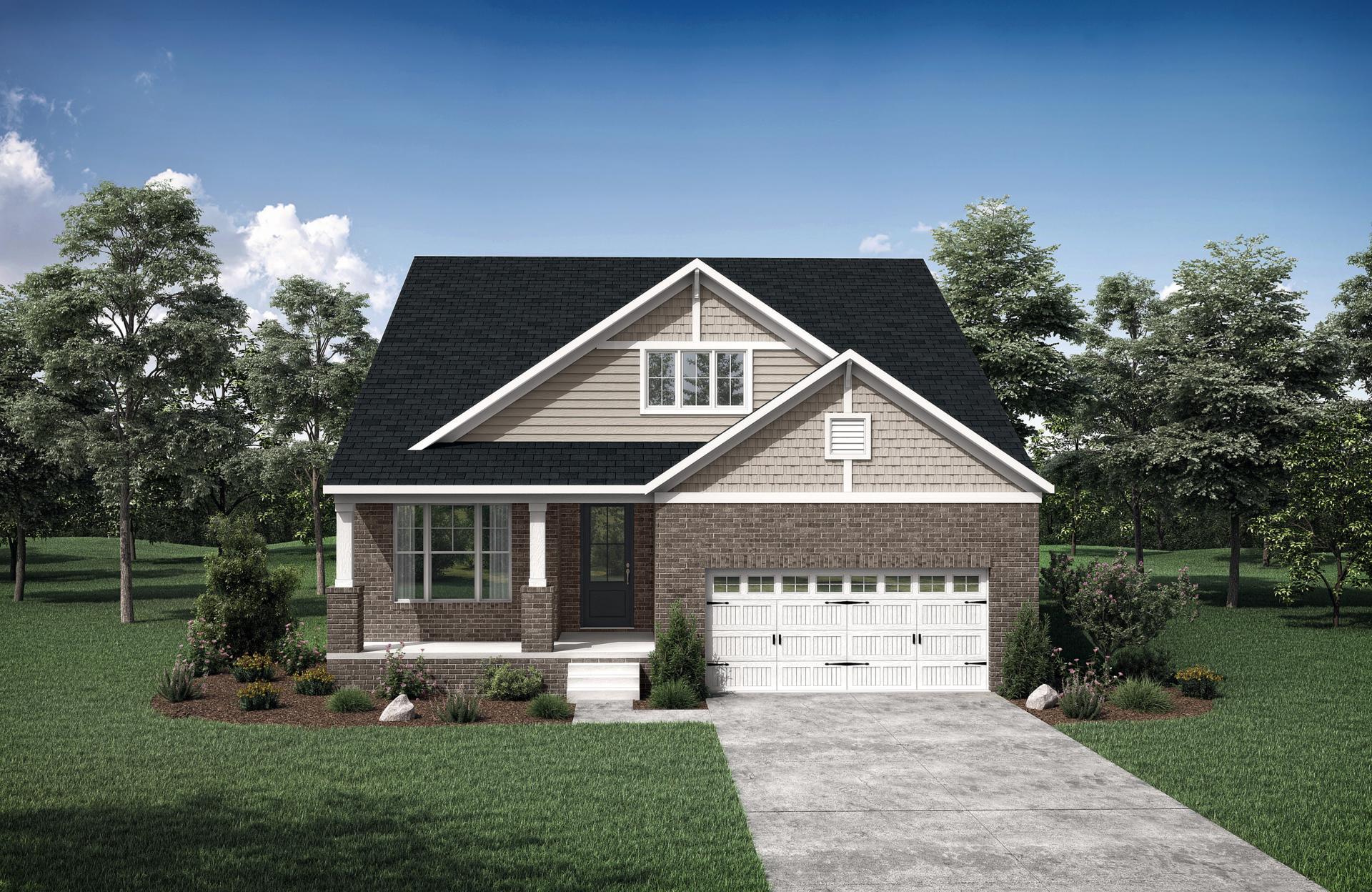 DAMIEN Plan at Bear Creek Overlook in Columbia, TN by Drees Homes