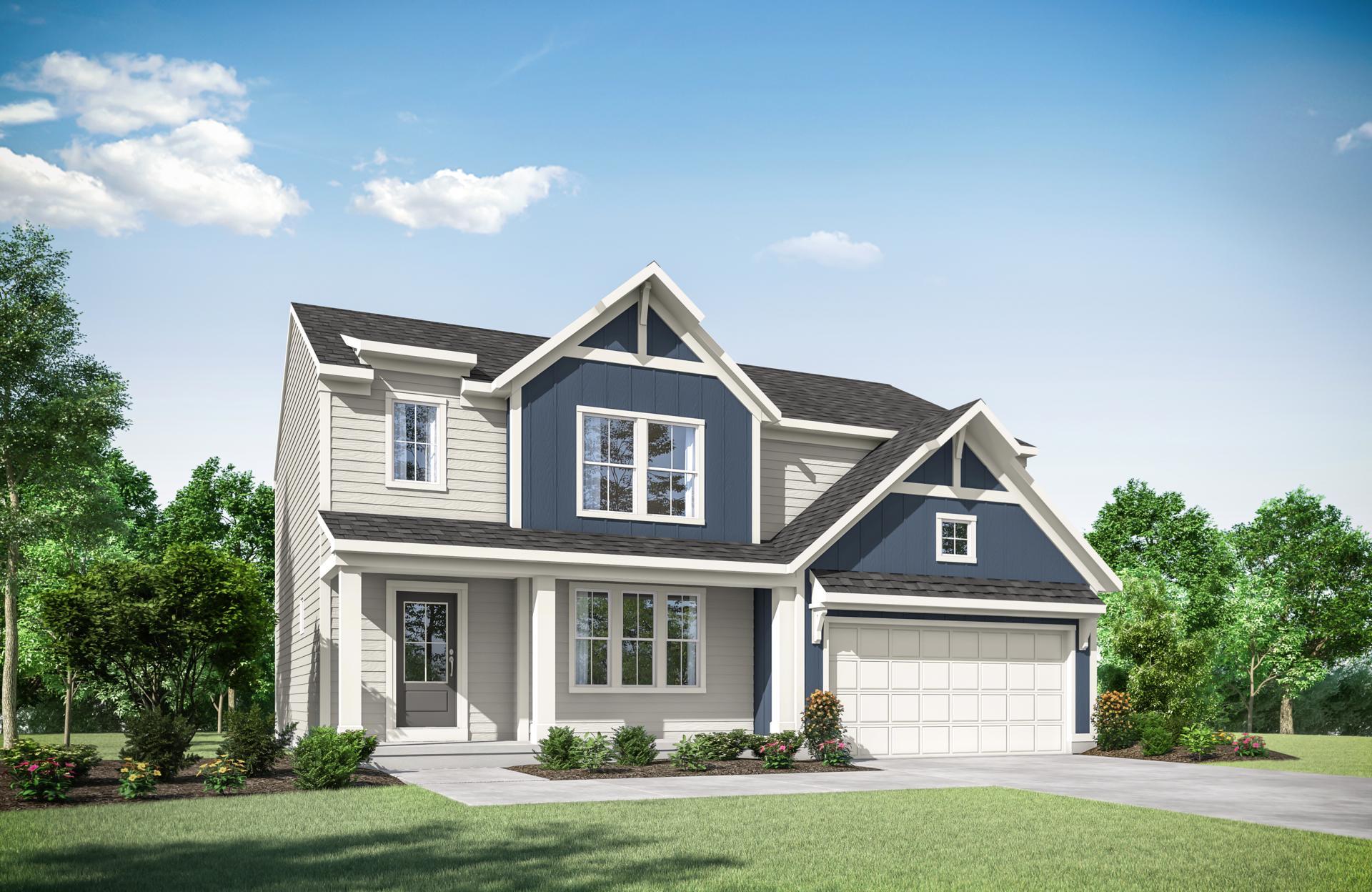 ASHTON Plan at Stonybrook Crossing in Mason, OH by Drees Homes