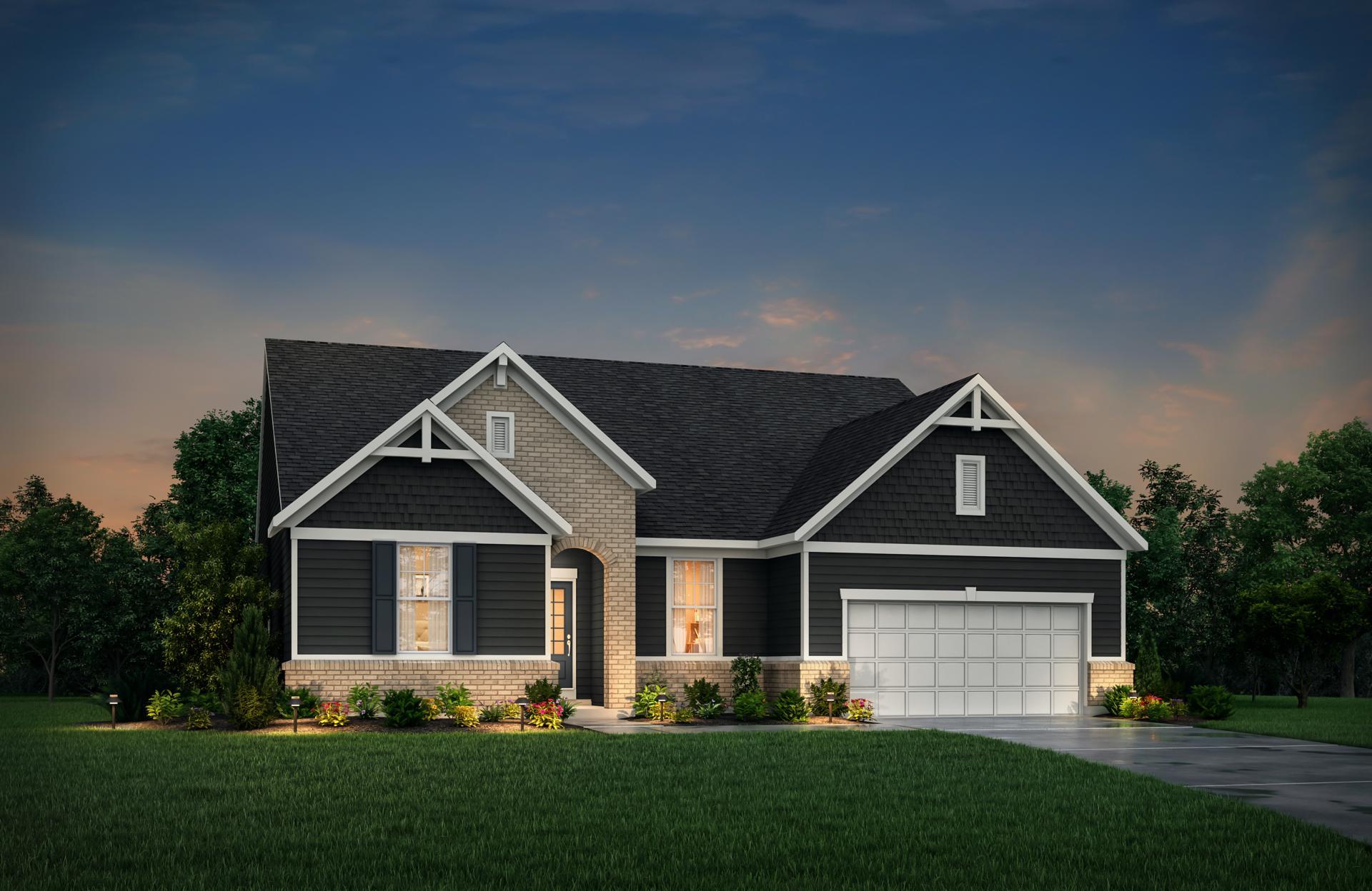 SHELBURN Plan at Janson Woods in Harrison, OH by Drees Homes