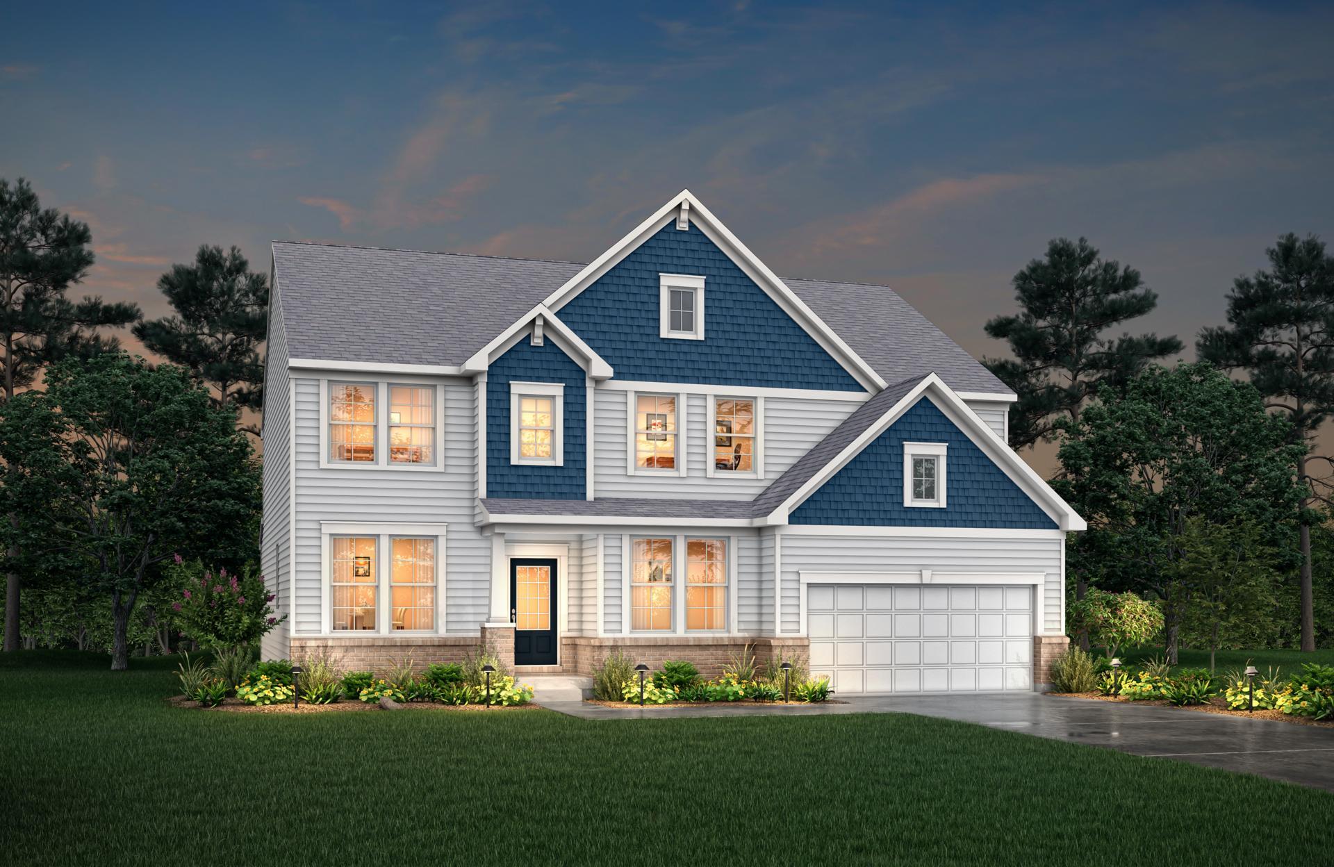 VANDERBURGH Plan at Janson Woods in Harrison, OH by Drees Homes