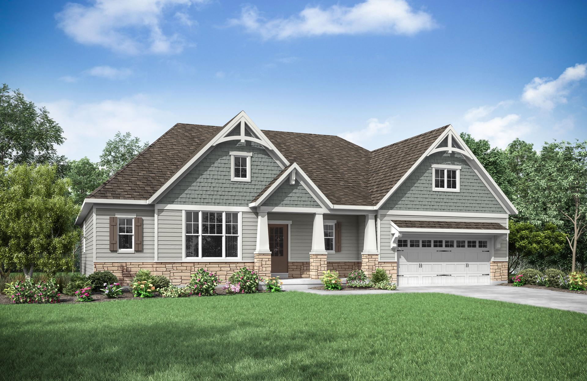 LYNDHURST Plan at Janson Woods in Harrison, OH by Drees Homes