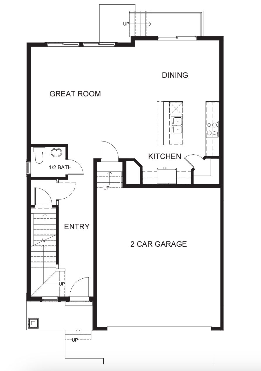 Jordan Plan at Mt. Rainier in Herriman, UT by EDGEhomes