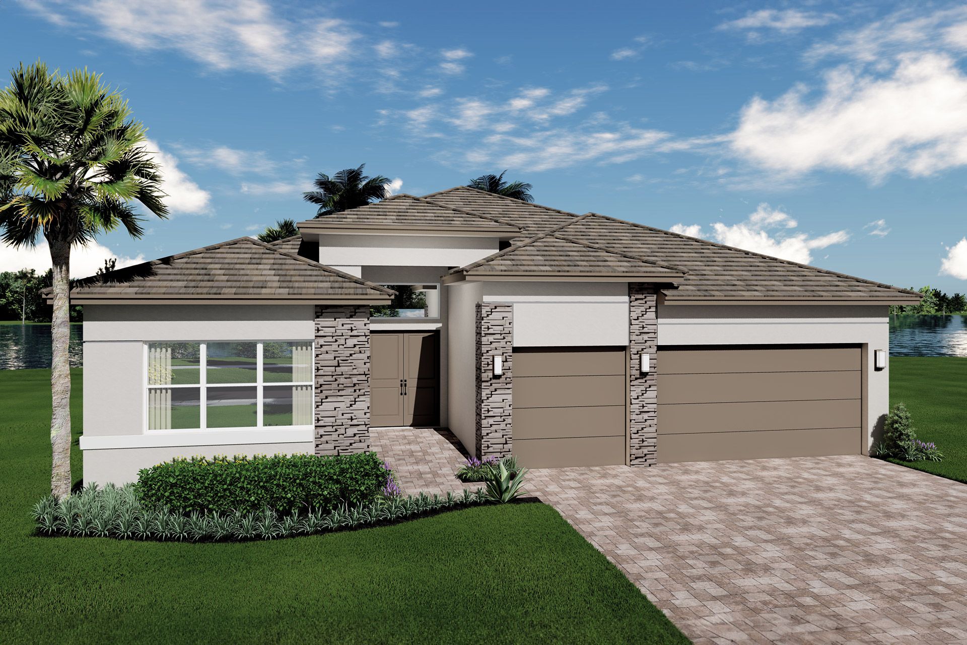Amethyst Plan at Valencia Ridge (55+) in Wesley Chapel, FL by GL Homes