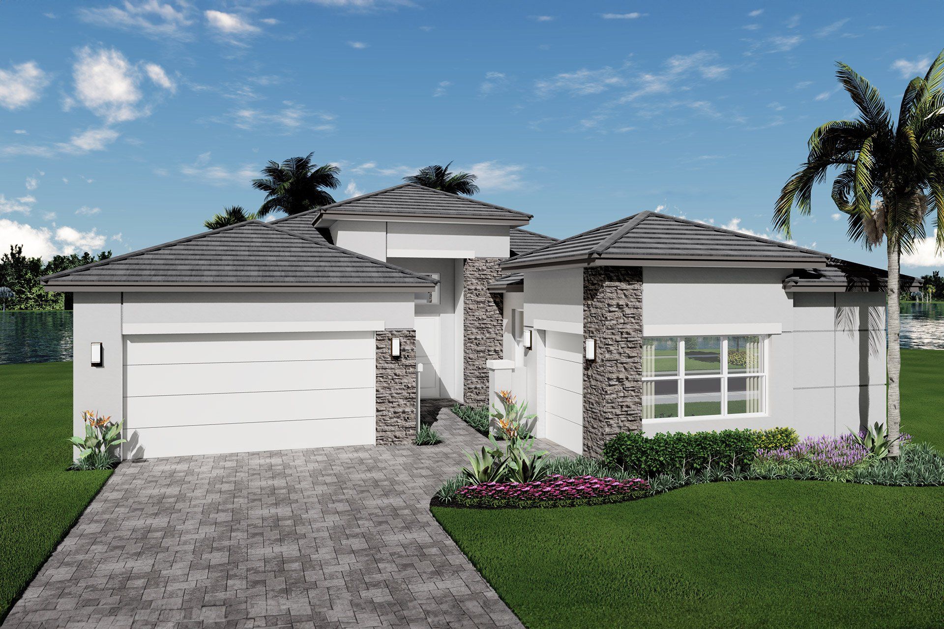 Crystal Plan at Valencia Ridge (55+) in Wesley Chapel, FL by GL Homes